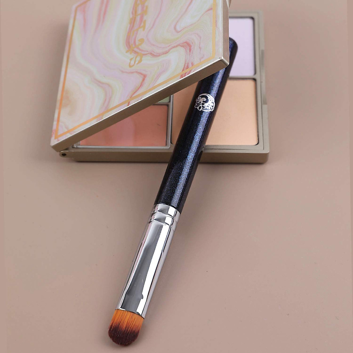 ENERGY Concealer Makeup Brush Cosmetic Make Up Brush for Blending Liquid Cream Full Coverage High Light Brightening