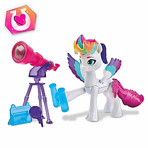My Little Pony: Make Your Mark Cutie Magic Zipp Storm - 3-Inch Hoof to Heart with Surprise Accessories, for Kids Ages 5 and Up