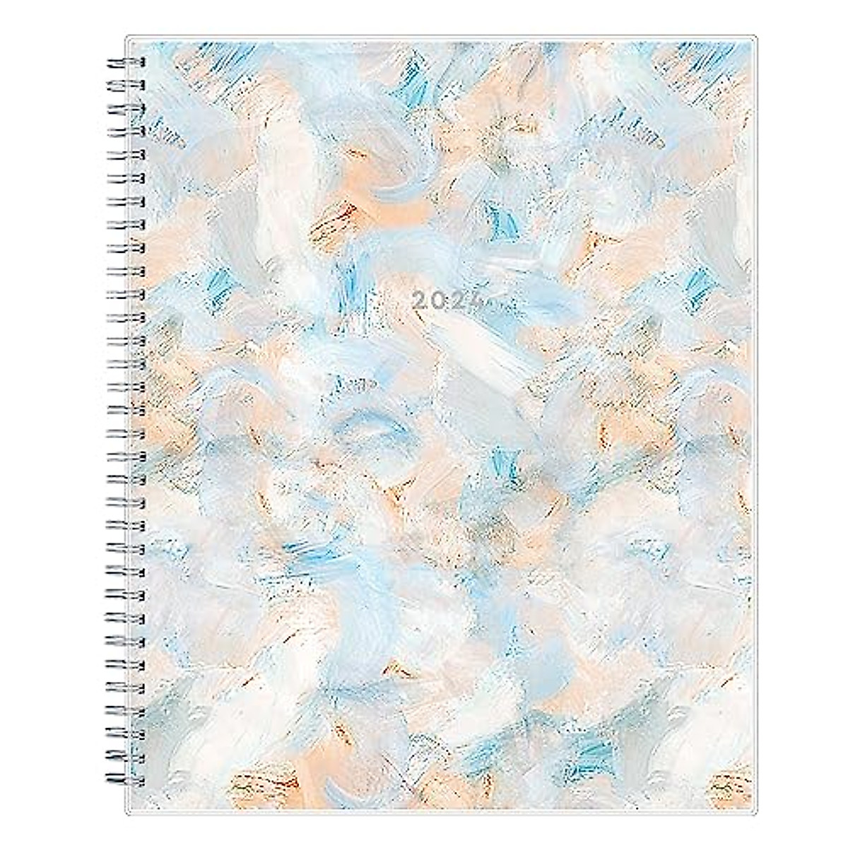 2024 Blue Sky™ Carlsen Weekly/Monthly Planning Calendar, 8-1/2" x 11", Multicolor, January to December 2024, 143963