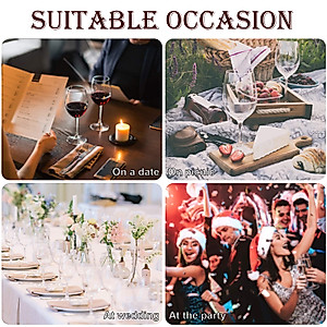 TOAOB 100pcs Wine Glass Charm Rings 25mm Gold Plated Open Earring Beading Hoop Party Favor