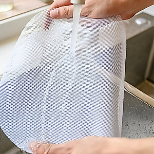 10 Pcs Silicone Steamer Mesh Mat 7 Inch Round Silicone Steamer Liners Mat Reusable Bun Steamer Pad Non-Stick Dim Sum Mesh for Home Kitchen, Bamboo Steamer, Restaurant, Dumplings, Pastry