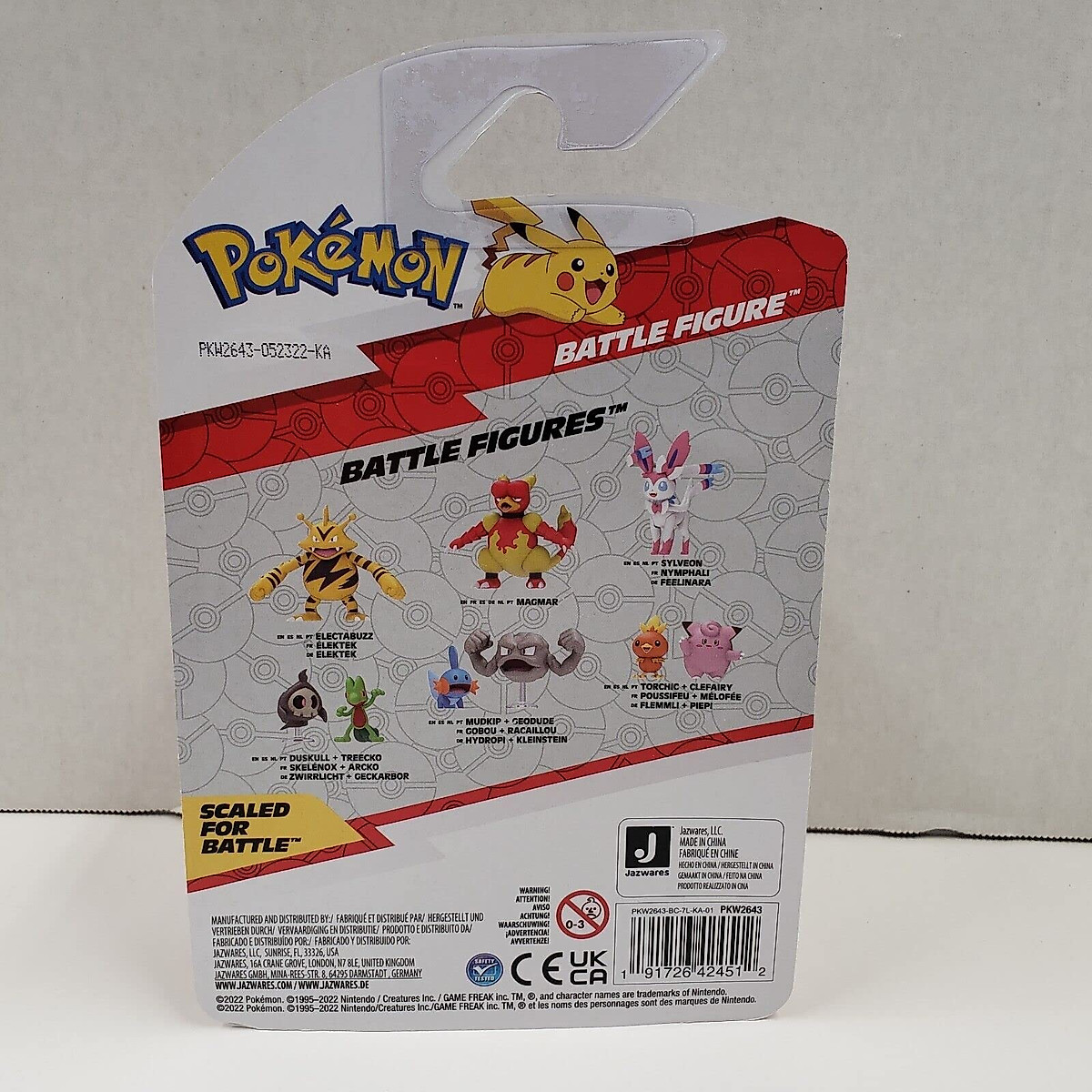 Pokemon Electabuzz Battle Feature Figure Action Ready