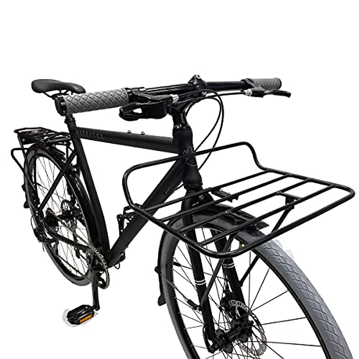 Muddy Fox Gridlock Equipped Urban Bike, 700c, Black, Medium-Large