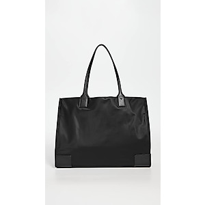 Tory Burch Women's Ella Tote, Black, One Size