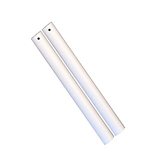 2 Pieces Cup Turner Wands Cup Turner Replaced Arms 1/2 Inch/ 20 mm PVC Pipes for DIY Glitter Epoxy Tumblers Compatible with Cuptisserie Cup Spinner Machine