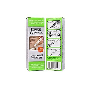 Finish Line Caulk Tool Precision Caulking System Starter Set