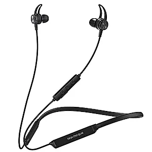 Bluetooth Neckband Headphone with Microphone, V5.3 Wireless Magnetic Earbuds Sports Neckband with 38Hrs Playtime, IPX5 Sweatproof Light Weight Wired in-Ear Earphone for Running Sports