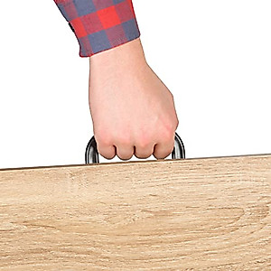 Lap Desk Foldable – Bed Tray for College Dorm and Home – with Handles and Foldable Legs - Perfect Laptop Desk – Perfect for Writing, Eating, Working, Studying - Wood Top Bed Table