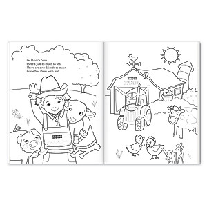 Personalized Coloring & Activity Book for Kids - I See Me! (Farm)
