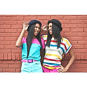 C4 Classic Premium Belt – Heavy Duty, Metal Free, TSA Friendly, Work Belt – Adjustable to 44 Inch - Black Strap with Black Buckle