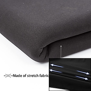 Lychee 2.5mm Black Neoprene Fabric Waterproof Wetsuit Fabric Stretch