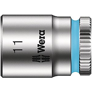 Wera - 5003510001 Zyklop 8790 HMA 1/4" Socket, Hex head 11mm x Length 23mm