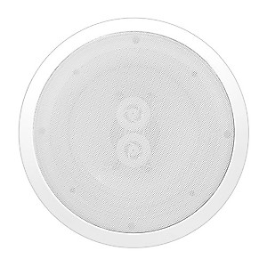 5.25” Ceiling Wall Mount Speakers - 2-Way Weatherproof Full Range Woofer Speaker System Flush Design w/ 65Hz-22kHz Frequency Response 200 Watts Peak & Template for Easy Installation - Pyle PWRC52