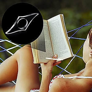 Generic Page Holder Multi-Functional Modern Clear Book Read Bookmark Page Holder L