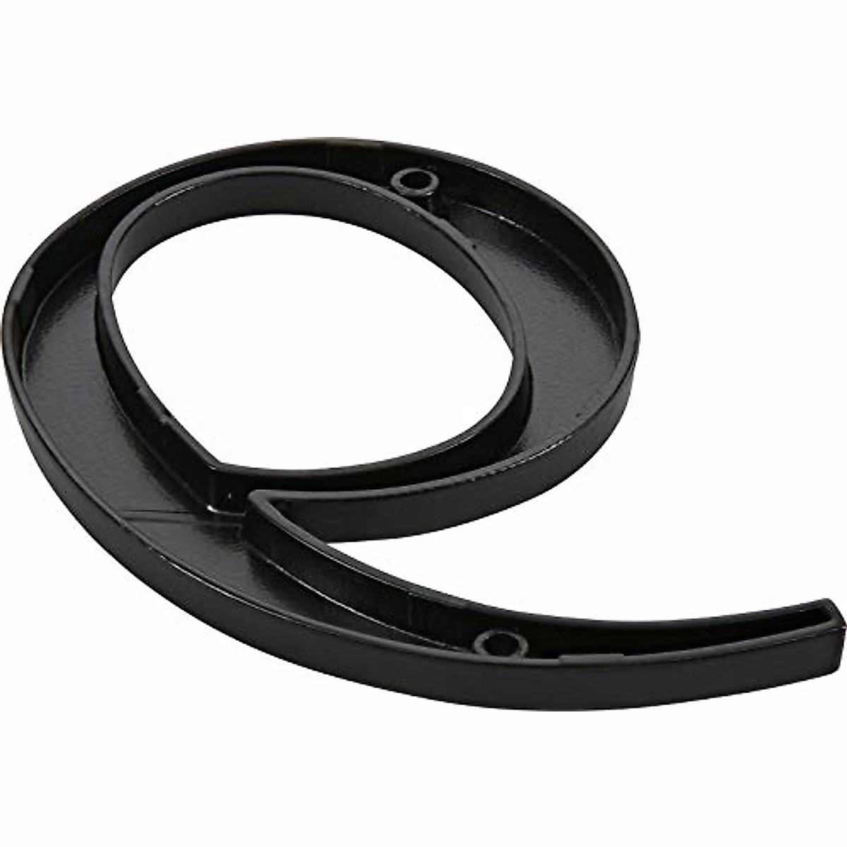 Distinctions 843149 Black Flush-Mount 4-Inch House Number 9