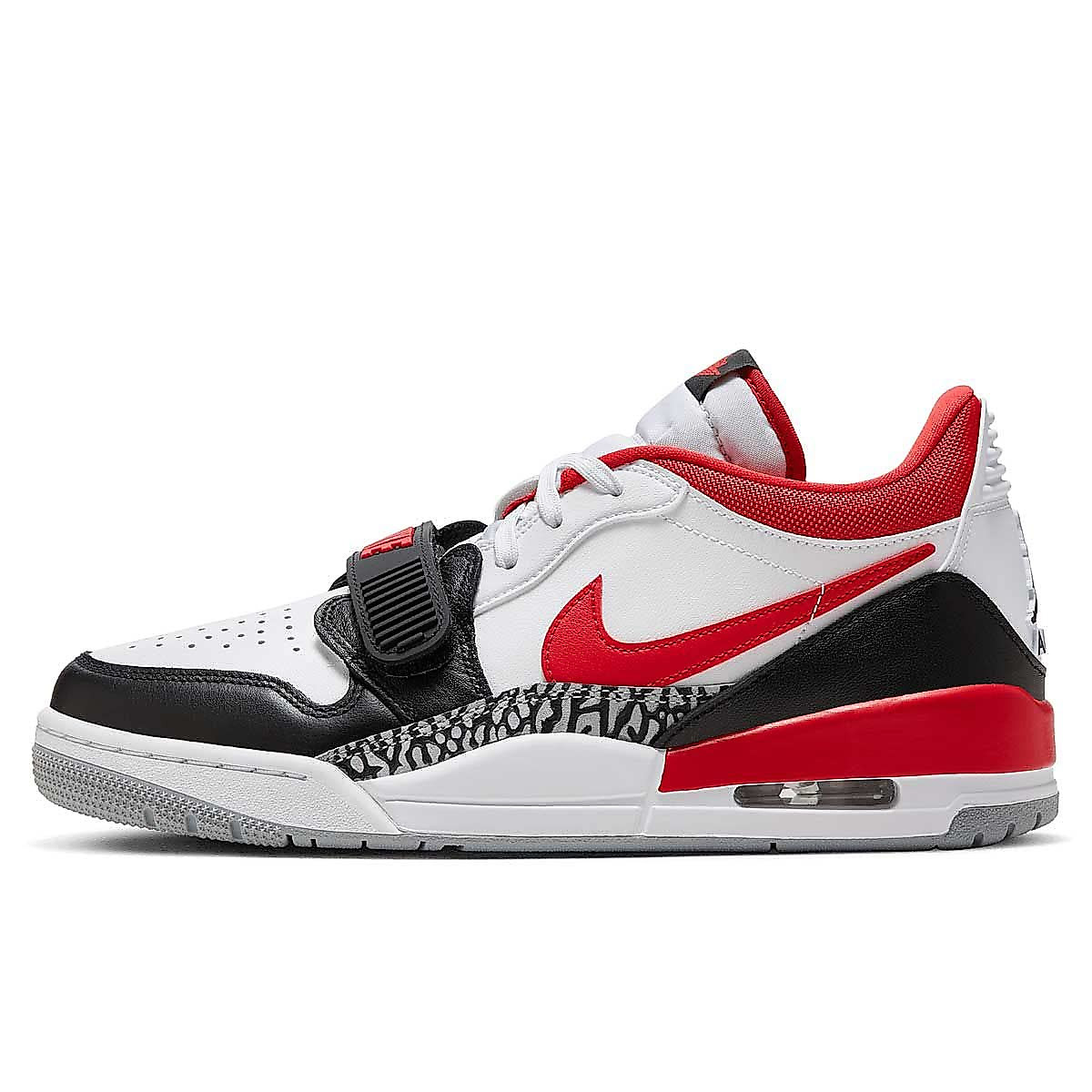 NIKE Air Jordan Legacy 312 “Chicago” Men's Trainers CD7069 (White/Black/Wolf Grey/Fire Red 160), White Black Wolf Grey Fire Red, 11.5