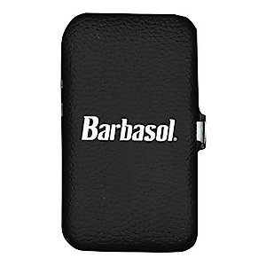 Barbasol 8 Piece Travel Manicure Set with Scissors, Nail Clippers, Nail File, Tweezers, Cuticle Pushers and Travel Case