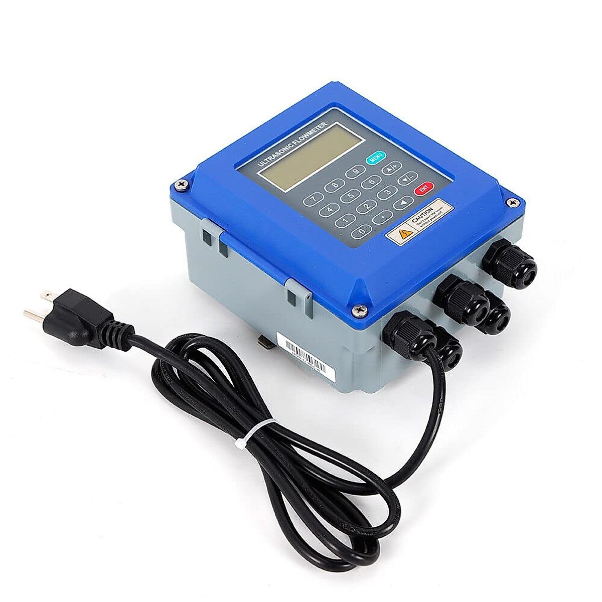 TUF-2000B Ultrasonic Flow Meter Wall Mounted Liquid Flowmeter, Flowmeter Fixed Water Ultrasonic,Water Liquid Flowmeter Transducers for Pipe Size DN32~DN6000mm