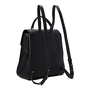 Kate Spade New York Thompson Pebbled Leather Medium Backpack Black One Size