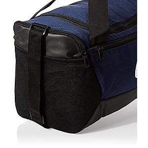 NIKE Brasilia Small Duffel - 9.0, Midnight Navy/Black/White