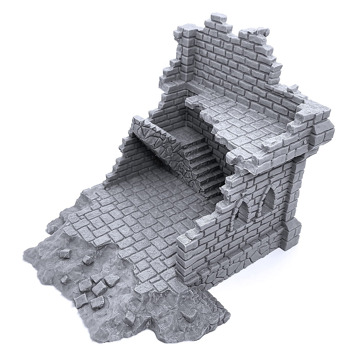 EnderToys Ulvheim Ruins by Terrain4Print (Set B), 3D Printed Tabletop RPG Scenery and Wargame Terrain for 28mm Miniatures