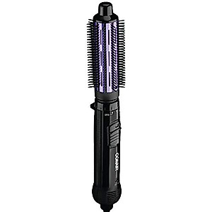 Conair Supreme 2-in-1 Hot Air Brush, Black & Purple
