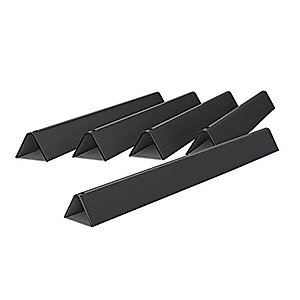 X Home 17.5-Inch Heavier Flavorizer Bars Replacement for Weber Genesis E-310 E-330, Genesis 300 Series with Front-Mounted Control (NOT Fit for Genesis II), Porcelain-enameled, 5-Pack