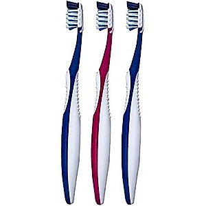 Oral-B Pro-Health All-in-One CrossAction Toothbrush, 35 Soft (Colors Vary) - Pack of 3