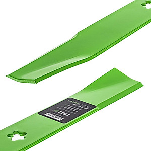 8TEN LawnRAZOR Mower Blade Set for AYP Husqvarna LT1238 38 inch Deck 131322 532131322 539130532 917131322 (Medium Lift)
