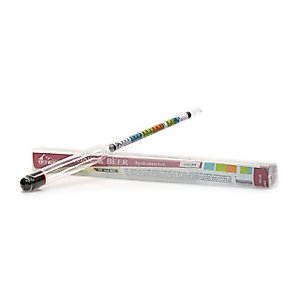 North Mountain Supply Premium Glass Triple Scale Beer & Wine Hydrometer - Made in France - Lead & Mercury Free
