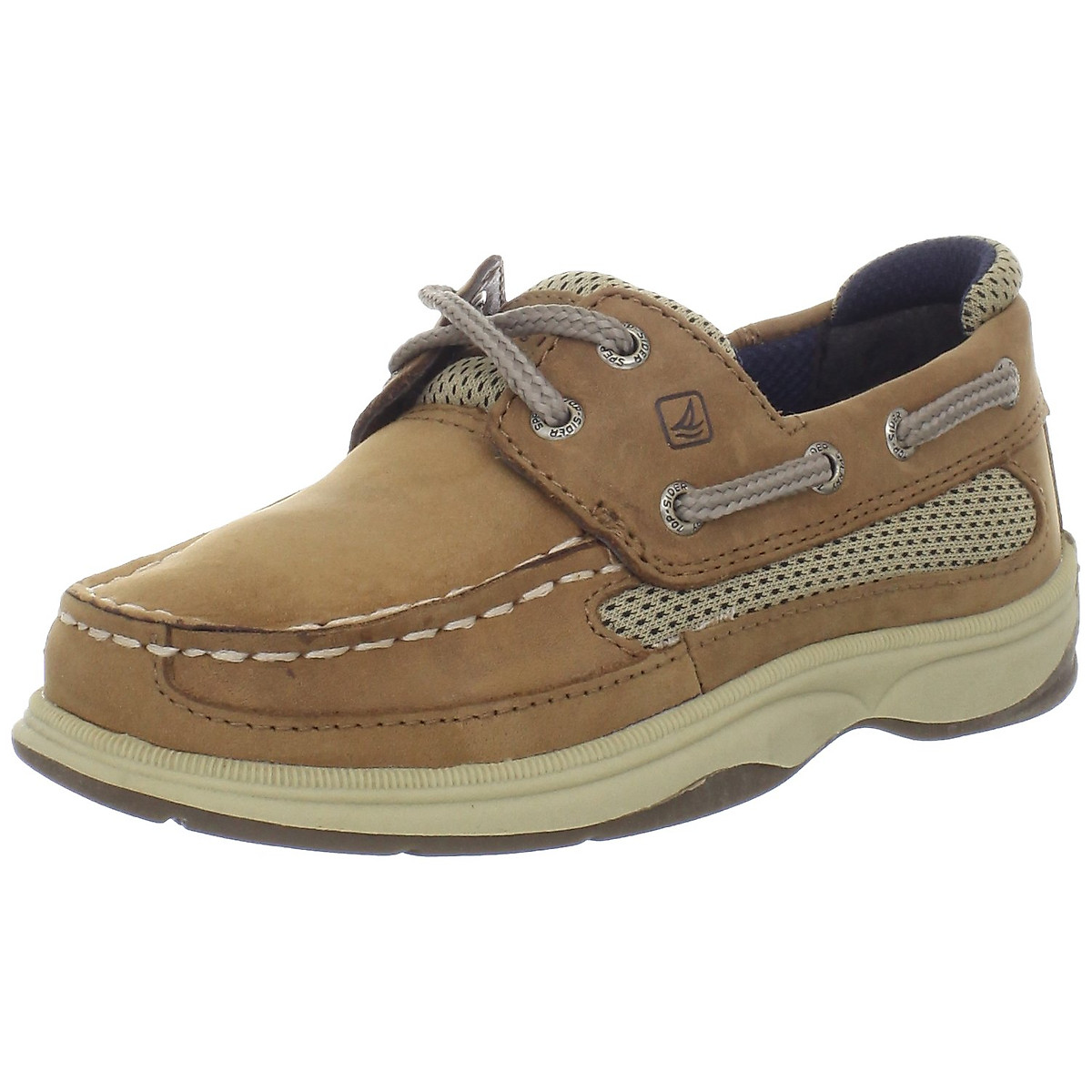 Sperry baby boys Lanyard a/C Boat Shoe, Dark Tan, 11.5 Little Kid US