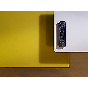 One For All Streamer Remote – Universal Remote Control for up to 3 Devices Infrared Controlled Streamer Boxes TVs and Sound bar – Learning Feature - Backlit Keys - Black – URC7935