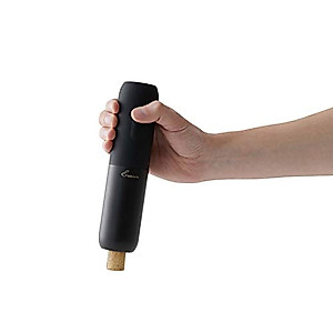 Rabbit Compact Electric Corkscrew Wine Bottle Opener, Black, 10.75 inches