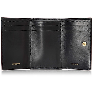 BURBERRY Women's Trifold Wallet, Black, One Size