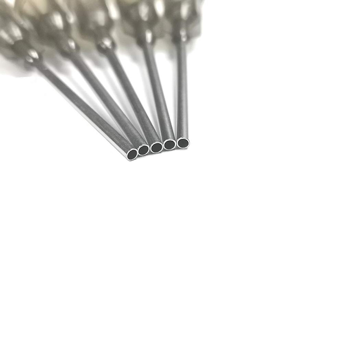 SANANTS 16 Gauge 1.5 Inch Industrial Blunt Tip Dispensing Needle with Luer Lock, Precision Applicator,Olive 20 PCS