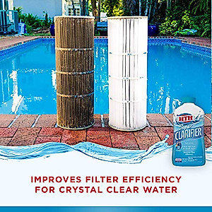 HTH 67023 Super Clarifier Swimming Pool Cleaner, 32 fl oz