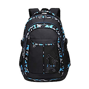 Tonlen School Backpack and Lunch Bag Set for Boys Heavy Duty Middle Elementary Children's Book Bag