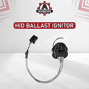 HID Headlight Xenon Ballast Ignitor - Replaces 33129-S0K-A01, 33129-SCC-003, 33129-SEA-003, W3T10571 - Compatible with Acura, Honda & Mazda Vehicles - MDX, TL, TSX, RDX, Odyssey, S2000, 3, CX-9