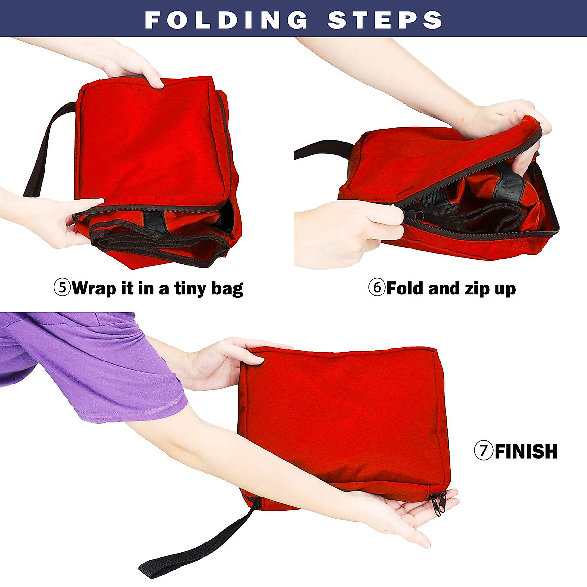 Golf Bag Rain Covers Travel Bag Dustproof Waterproof Foldable Golf Protection Accessories Multi Color (Red)