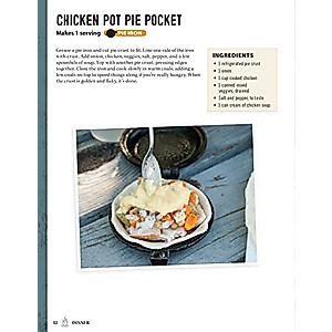 The New Campfire Cookbook: Pie Iron Sandwiches and Kebabs Plus Easy to Make Sauces, Dips, and Spreads (Fox Chapel Publishing) Over 100 Recipes - Breakfast, Grilled Cheese, S'Mores, Seafood, and More