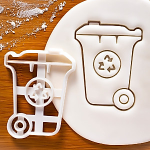 Rubbish Wheelie cookie cutter, 1 piece - Bakerlogy
