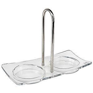 Peugeot Linea Salt and Pepper Mill Tray, Acrylic