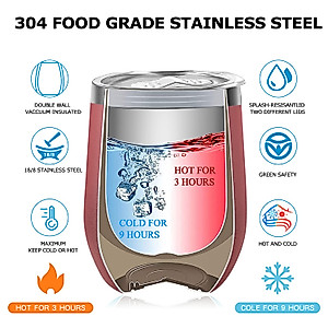 GENUINED Thank You Gifts | Birthday Gifts for Women | Thank You for Being Awesome | Employee Appreciation Gifts | 12 OZ Stainless Steel Insulated Tumbler with Straw