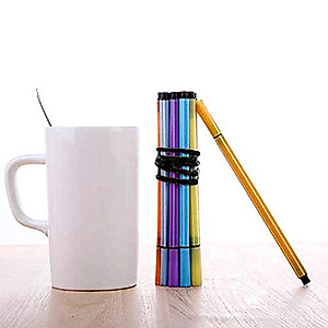 Rubber Bands, 35 Pcs Large Thick Elastic Rubber Bands Set 200mm*10mm Heavy Duty Black Trash Can Bands for Office Home School Bank Bank, Strong Durable Wide for Industrial, Cat Litter Box,File Folders