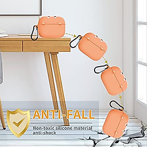 Cute AirPod Pro Case with Lanyard Keychain Protective Soft Silicone Funny Corgi Cover Compatiable with AirPods Pro Case