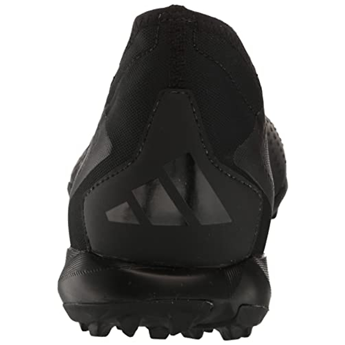 adidas Unisex Predator Accuracy.3 Turf Soccer Shoe, Black/Black/White, 9 US Men