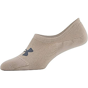 Under Armour Women's Breathe Lite Ultra Low Socks, Multipairs , Blush Beige Assorted (6-Pairs) , Medium