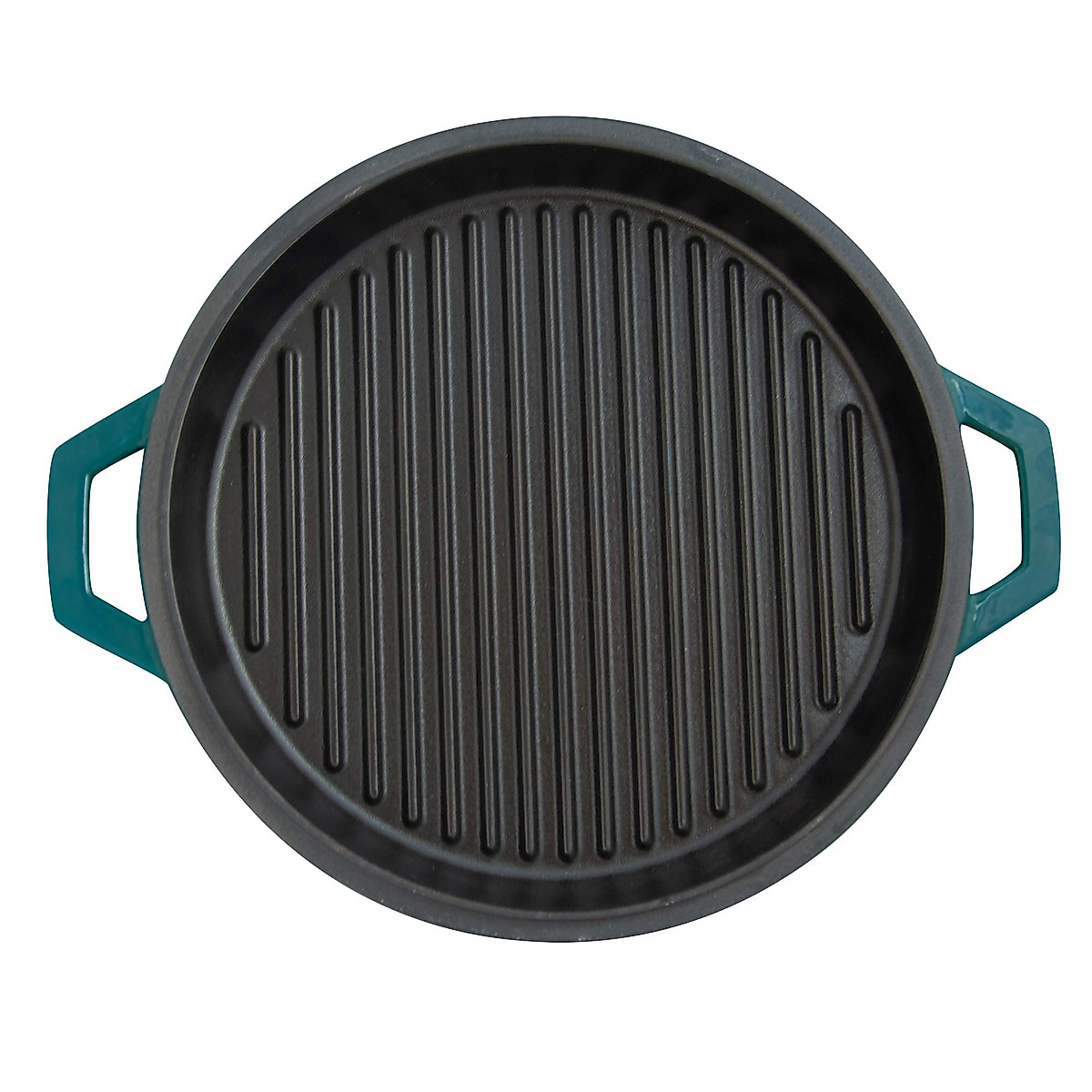 Taste of Home® 7-quart Enameled Cast Iron Dutch Oven with Grill Lid