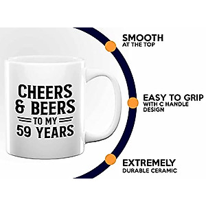 49 Birthday Gift Shot Glass 1.5oz Cheers Beers 49 Years - Gift for 49 Year Old Lady Gifts for Dad Papa Vintage Beer Day Brew Turning Old