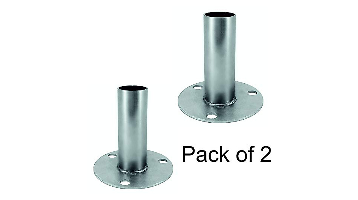 INS Canopy Footpads Set of 2 for Carport & Frame Secure Anchoring